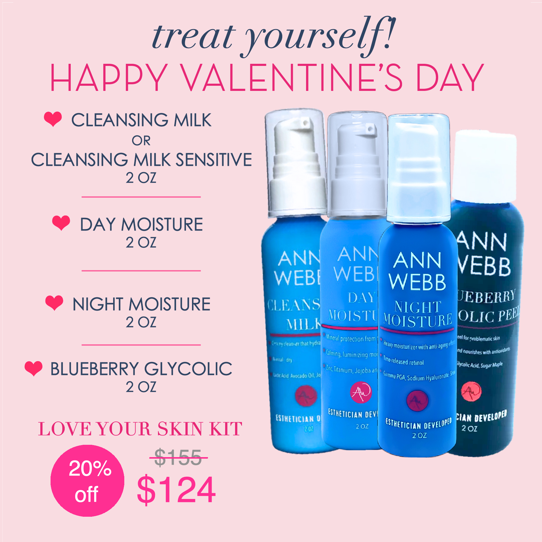 Love your skin kit – ann-webb-skin-care